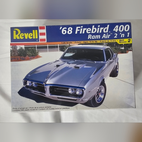 Classic Metal Works | Toys | Revell 968 Pontiac Firebird 40 Ram Air 2n ...